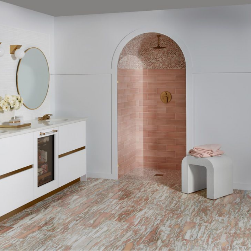 Norwegian Rose Pink Marble - Exquisite Natural Stone | Stone Center Online
