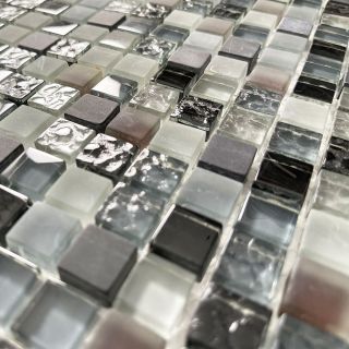 Glass Mosaic Tile - Marble Mix Glass Tile | Stone Center Online