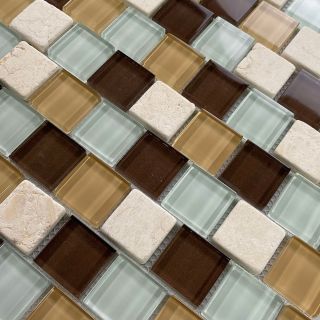 Glass Mosaic Tile - Marble Mix Glass Tile | Stone Center Online