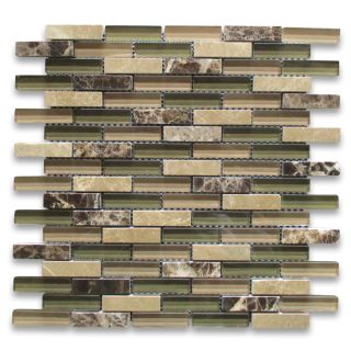 Glass Mosaic Tile - Marble Mix Glass Tile | Stone Center Online