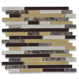 Glass Mosaic Tile - Marble Mix Glass Tile | Stone Center Online