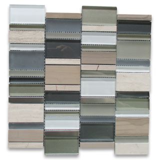 Glass Mosaic Tile - Marble Mix Glass Tile | Stone Center Online