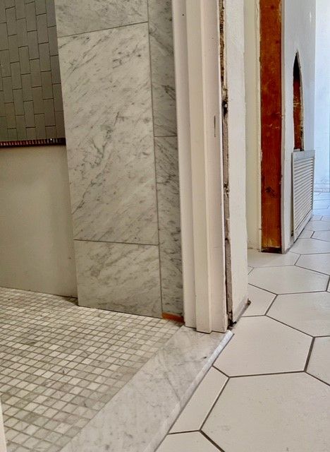 tile to tile threshold